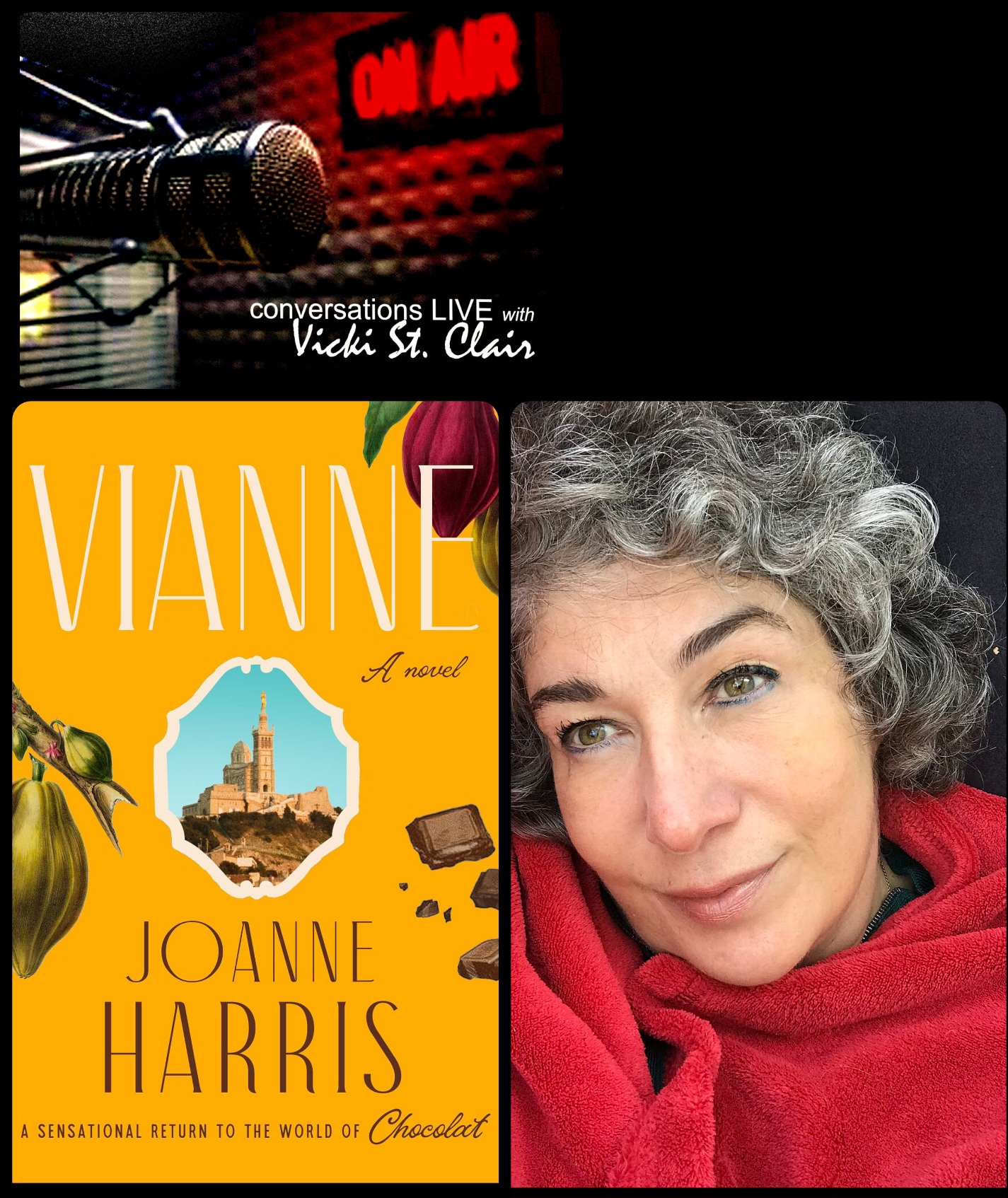 Joanne Harris | CONVERSATIONS LIVE with VICKI ST. CLAIR